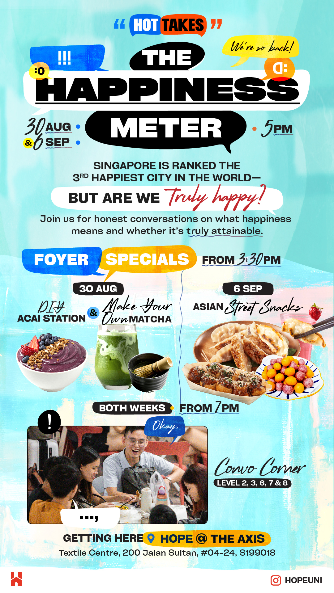 What’s Upcoming – HOPE Singapore